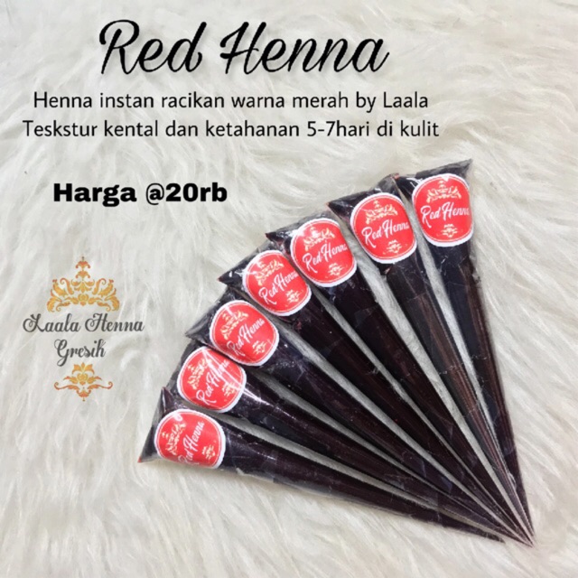 Jual RED HENNA (MERAH CERAH) | Shopee Indonesia