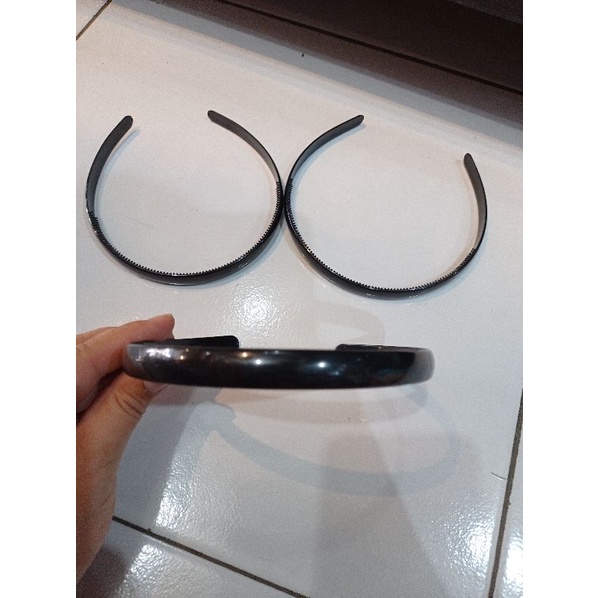 Jual bando hitam polos 1cm | Shopee Indonesia