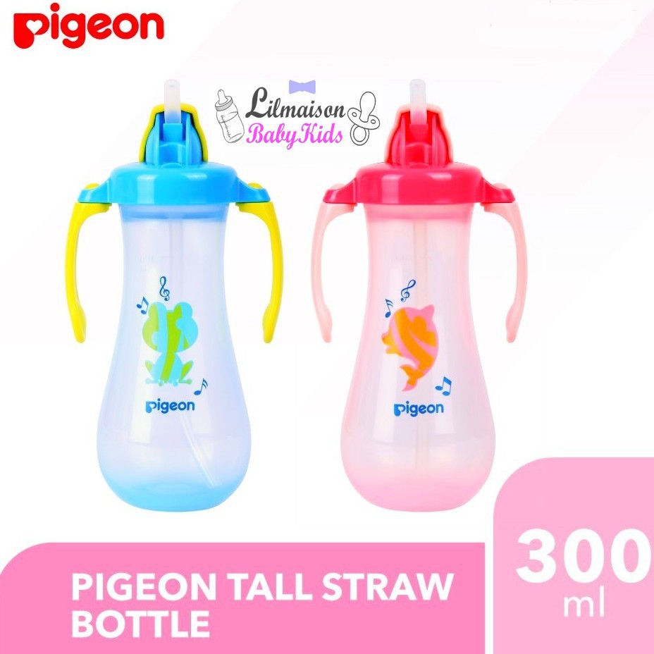 Jual Pigeon Petite Straw Bottle 150ml 150 ml / Pigeon Tall Straw Bottle ...