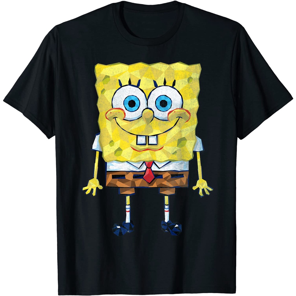 Jual Kaos Anak Spongebob SquarePants Geometric Textured Design Pakaian ...