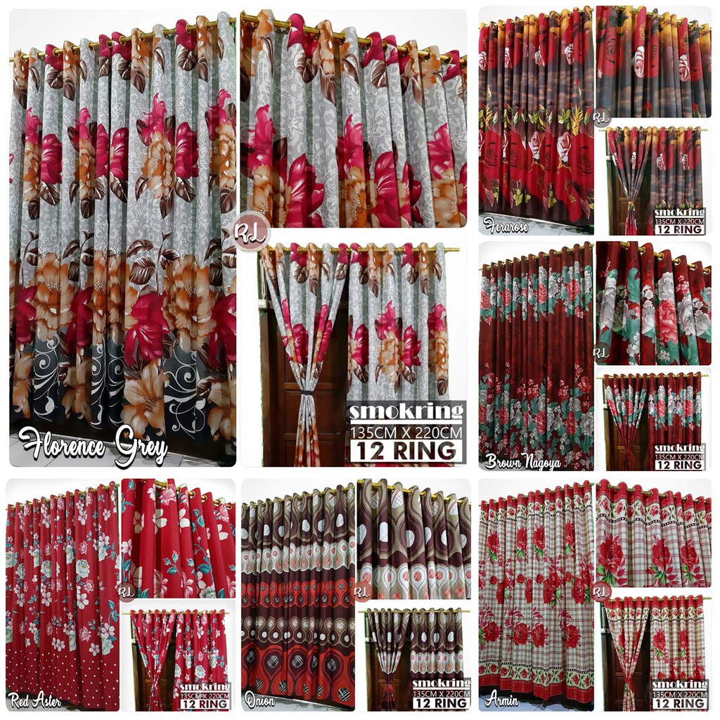 Jual OBRAL GORDEN SMOKRING 12 RING MOTIF RANDOM/ACAK (TIAP MOTIF HANYA ...