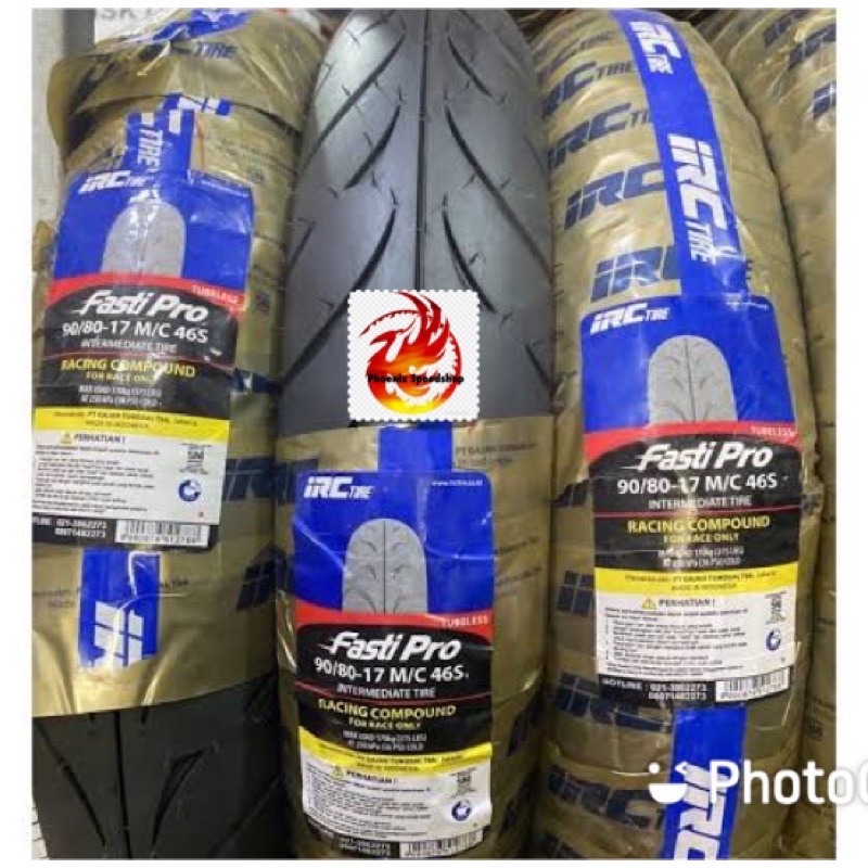 Jual Ban Balap IRC Fasti Pro ukuran 90/80-17 (Softcompound) (Tubeless ...