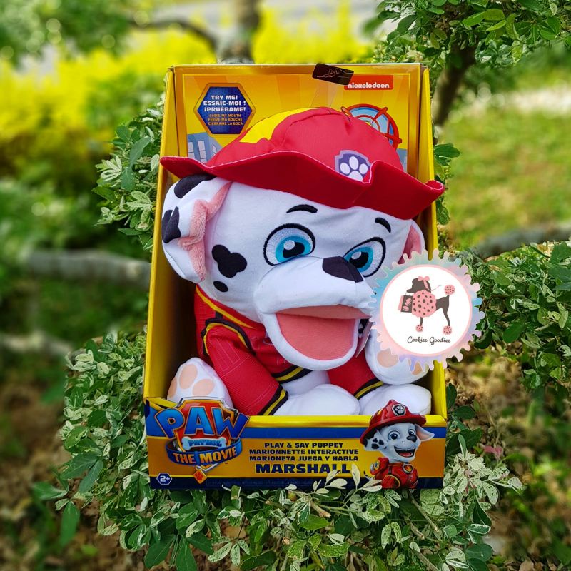 Jual Paw Patrol The Movie Play and Say Puppet - Marshall | Shopee Indonesia