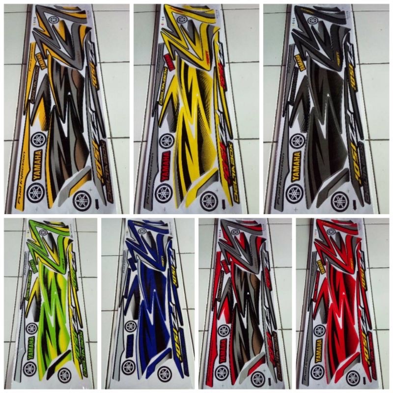 Jual (COD)Striping Stiker Variasi Thailand Motor Yamaha Vixion Old ...
