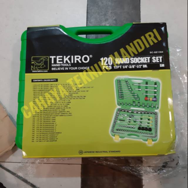 Jual Kunci set 120 pcs TEKIRO shock / sok / sock set 120 pcs box plastik | Shopee Indonesia