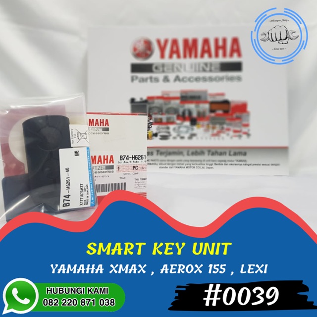 Jual REMOT KEYLESS SMART KEY YAMAHA AEROX 155 , LEXI , ALL NEW NMAX ...