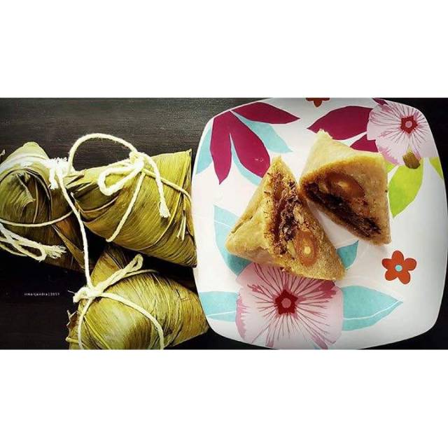 Jual Bacang medan bakcang komplit ketan nasi telur asin | Shopee Indonesia