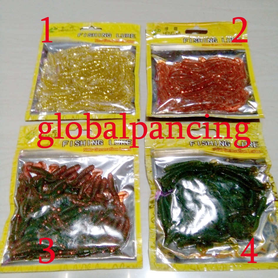 Jual Umpan lembut karet/soft lure/umpan pancing (1 Pack) | Shopee Indonesia