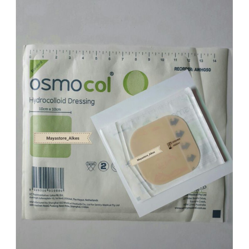 Jual HYDROCOLLOID DRESSING STANDAR 10X10 (LEBIH TEBAL) MERK OSMOCOL ...