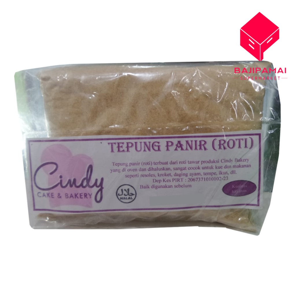 Jual TEPUNG PANIR (ROTI) CINDY CAKE & BAKERY 250 gr | Shopee Indonesia