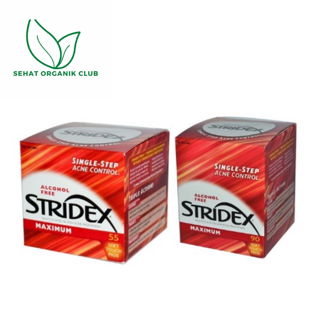 Jual Stridex Single-Step Acne Control Maximum Alcohol Free 55 99 Soft Touch | Shopee Indonesia
