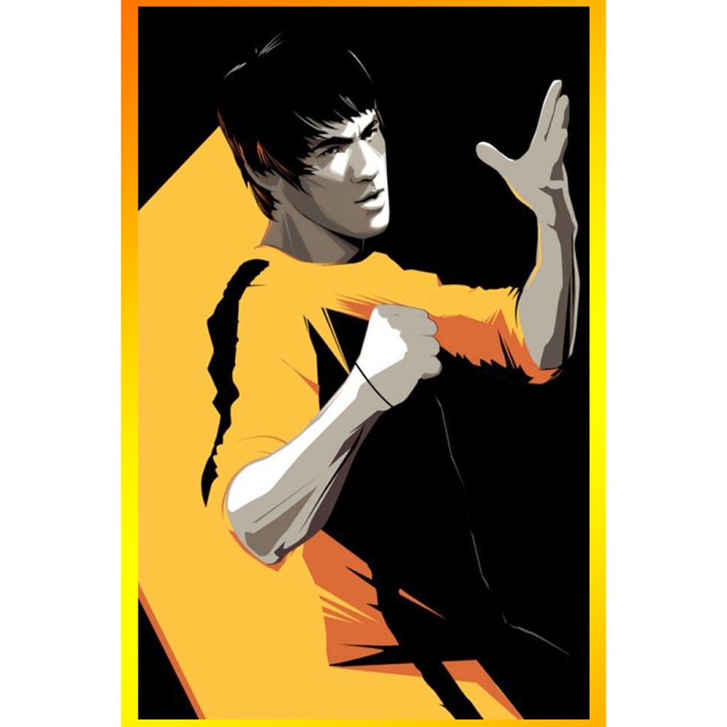 Jual Poster Legenda Bruce Lee / Poster Hiasan Dinding / Poster Modern ...
