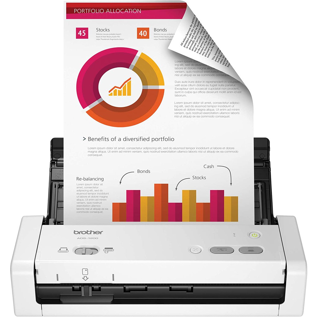 Jual BROTHER SCANNER ADS 1200 COMPACT DOCUMENT | Shopee Indonesia