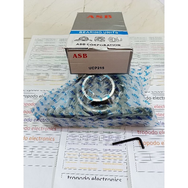 Jual Pillow block bearing unit UCP 215 merk ASB | Shopee Indonesia