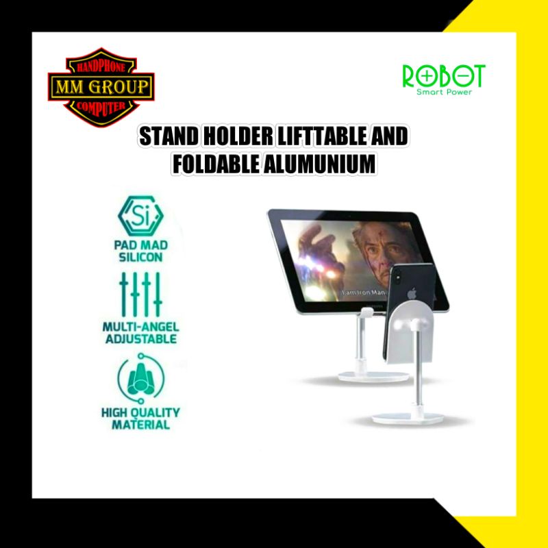 Jual Universal Stand holder ROBOT RT-US05 Liftable and Foldable ...