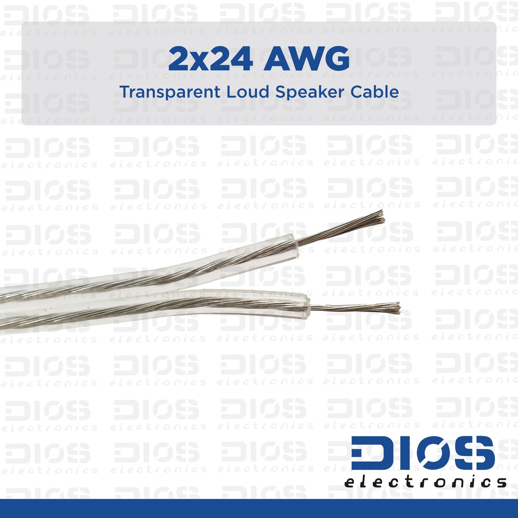 Jual Kabel Loud Speaker 2x24 AWG Transparan (per meter) | Shopee Indonesia