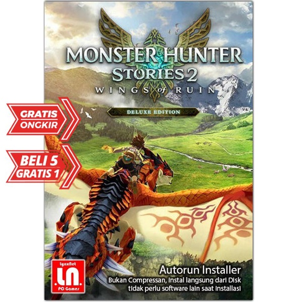 Jual Monster Hunter Stories 2 : Wings of Ruin - PC Game Adventure Fight - Download Langsung Play ...