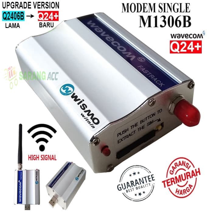Jual SMARTCOM ~ Modem Single M1306B Wavecom Q24+ Q24 Plus Usb | Shopee ...