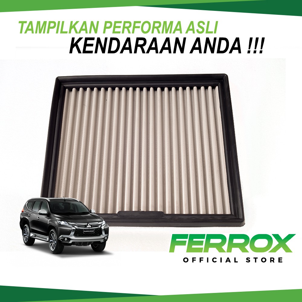 Jual FERROX Filter Udara Mitsubishi Pajero Sport Dakar Exceed All New ...