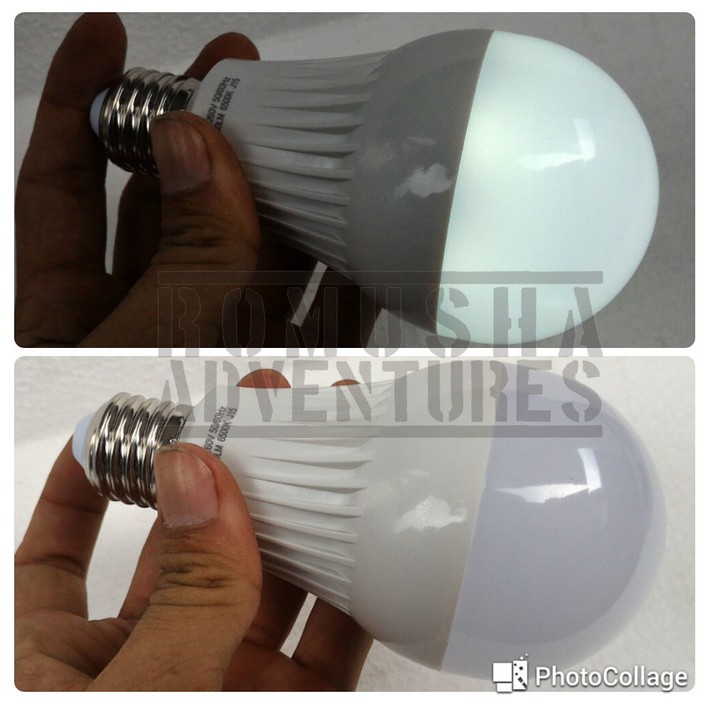 Jual LAMPU LED EMERGENCY ARASHI + BATRE CHARGER / MAGIC HANNOCH 5W ...