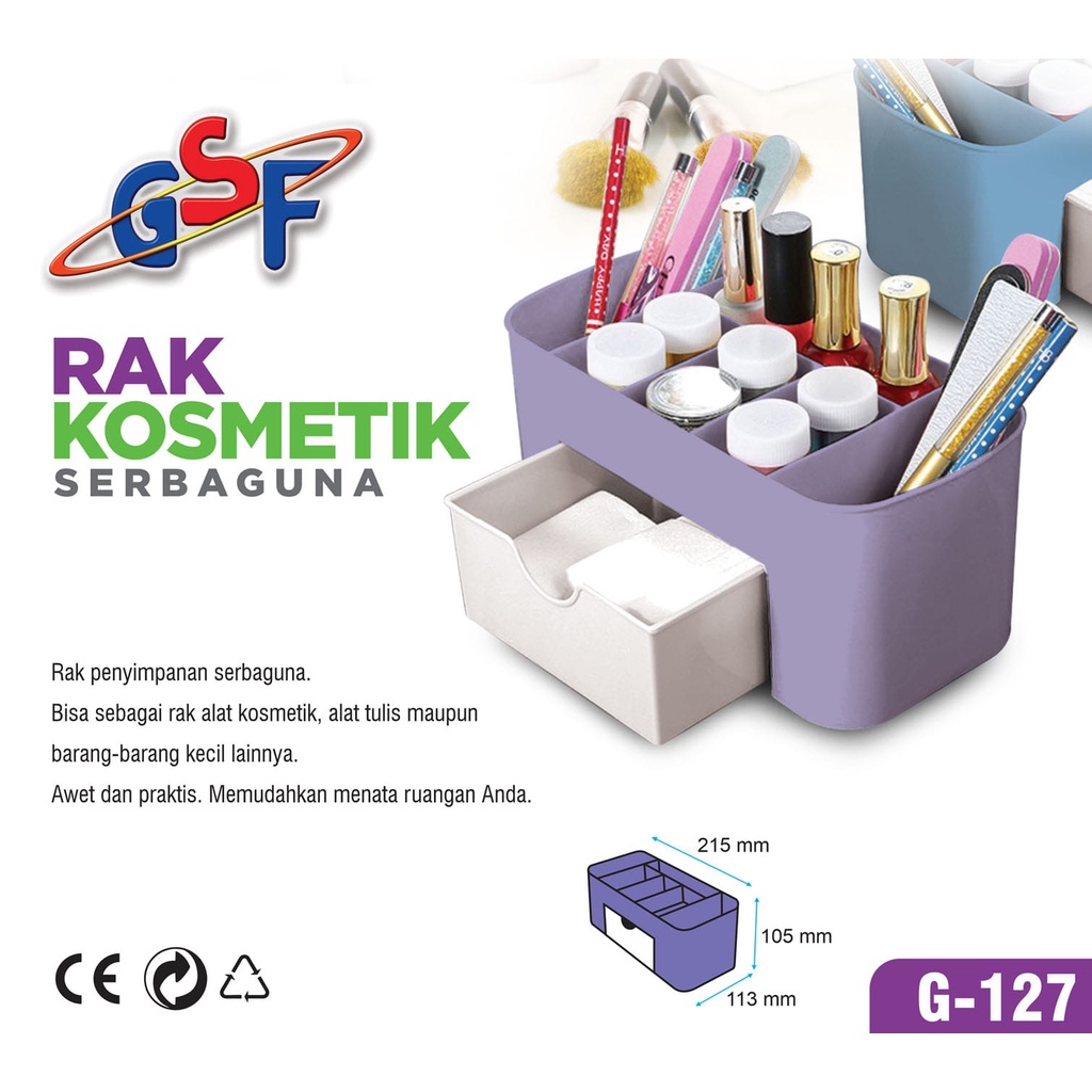 Jual Rak Kosmetik GSF G-127 / Rak Make Up / Rak Skin Care / Rak ...