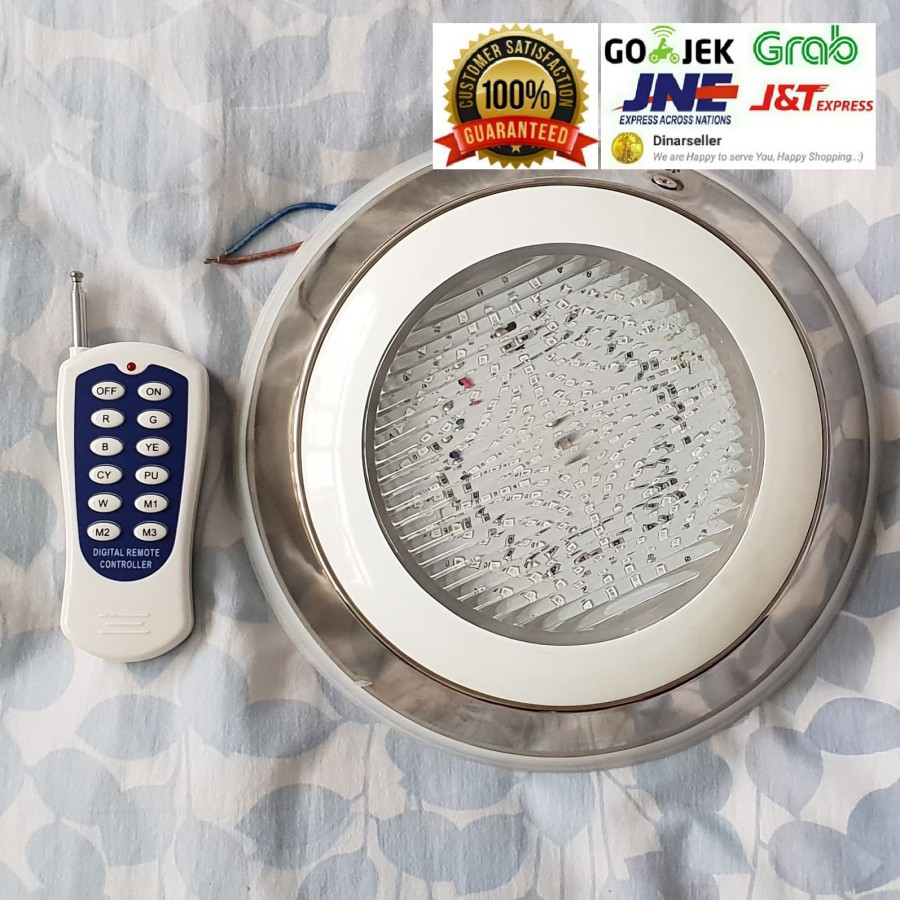 Jual LAMPU KOLAM RENANG RGB LED 12 WATT 12 WATT UNDERWATER SWIMMING ...