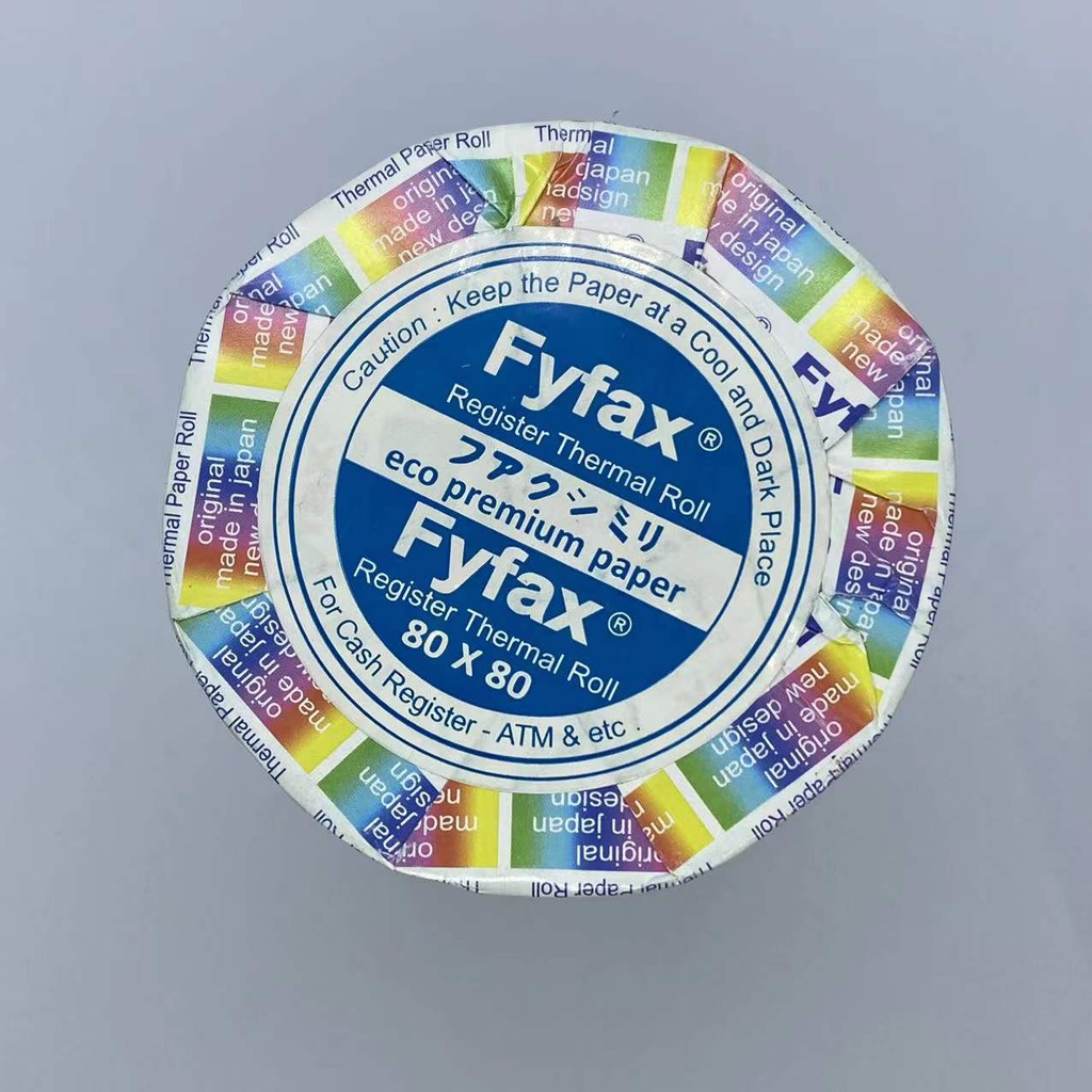 Jual HARGA PROMO THERMAL PAPER ROLL FYFAX 80X80 KERTAS KASIR ATM ...
