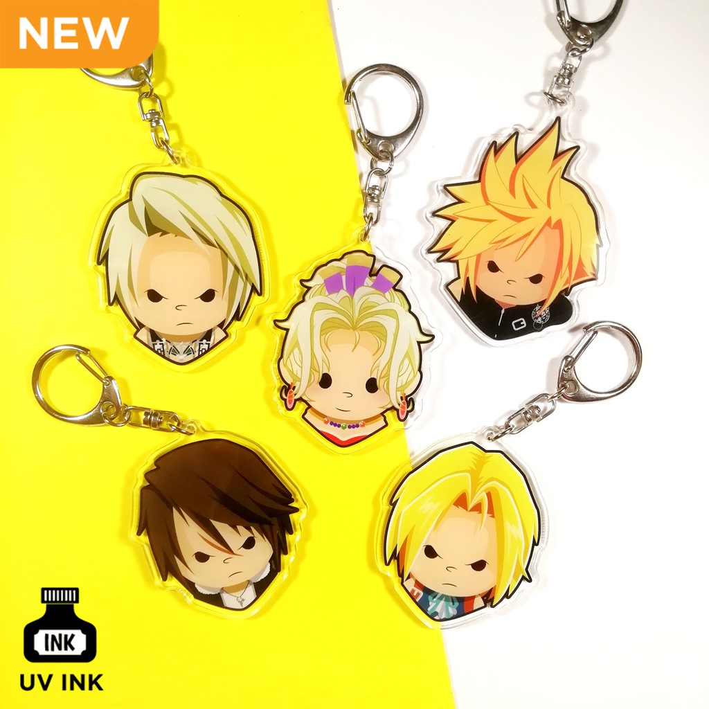 Jual Keychain Final Fantasy Dissidia VI VII VIII IX XI / Gantungan ...