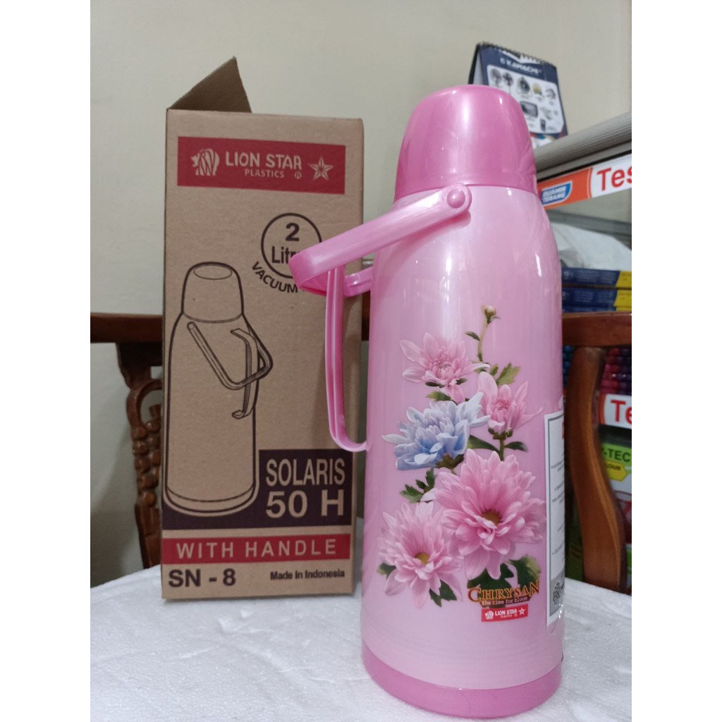 Jual Termos Tuang air panas Lion Star Solaris 2 Liter 2L SN8 SN-8 50H | Shopee Indonesia