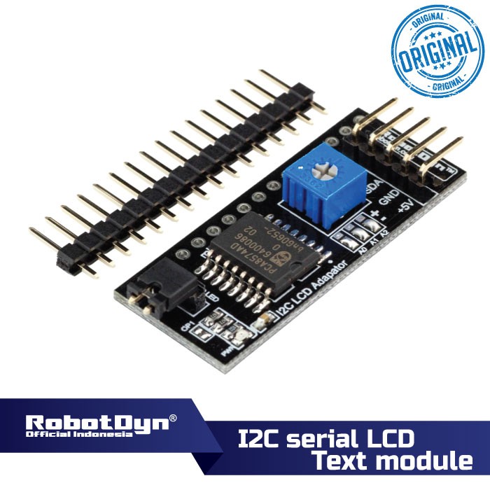 Jual RobotDyn I2C serial lcd text module | Shopee Indonesia