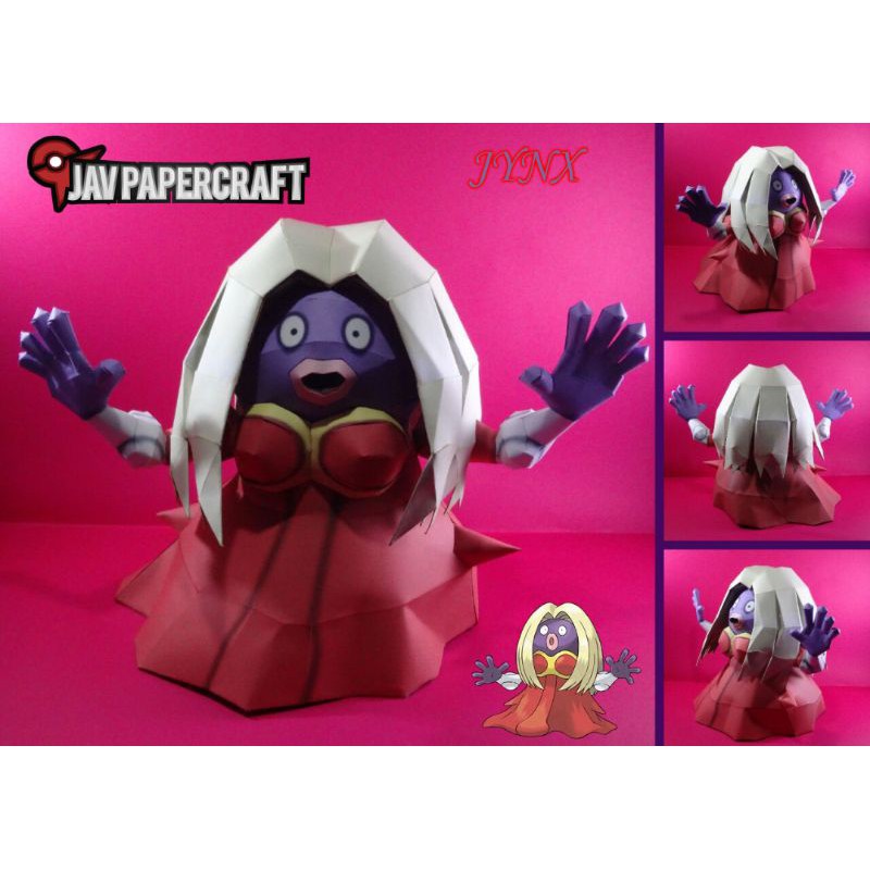 Jual Pokemon Jynx Papercraft | Shopee Indonesia