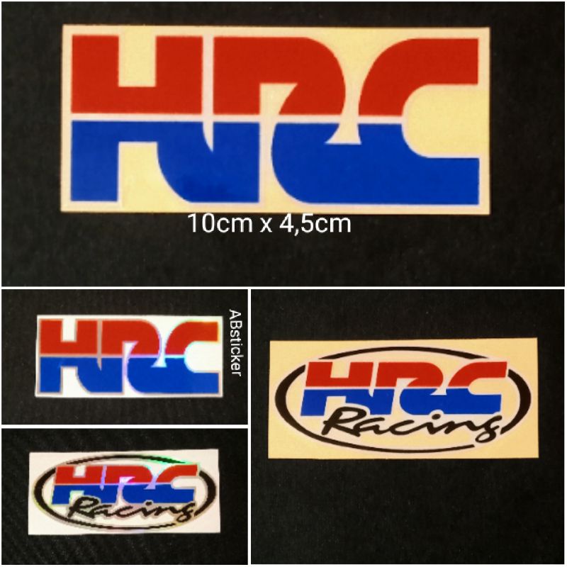 Jual STICKER HRC STICKER HRC RACING CUTTING STICKER MOTOR | Shopee ...