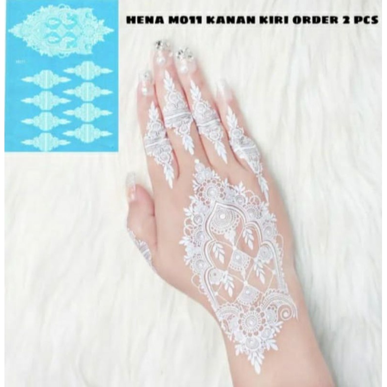 Jual KODE M011 (WAJIB ORDER 2 PCS/ 2 LEMBAR UNTUK TANGAN KANAN DAN KIRI ...