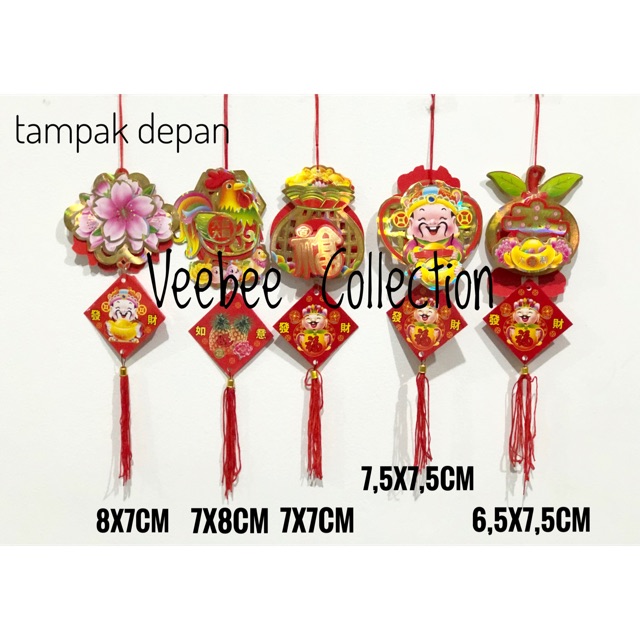 Jual Hiasan imlek/ gantungan imlek/ hiasan parcel/ hiasan hampers imlek ... Jual Hiasan imlek/ gantungan imlek/ hiasan parcel/ hiasan hampers imlek ...