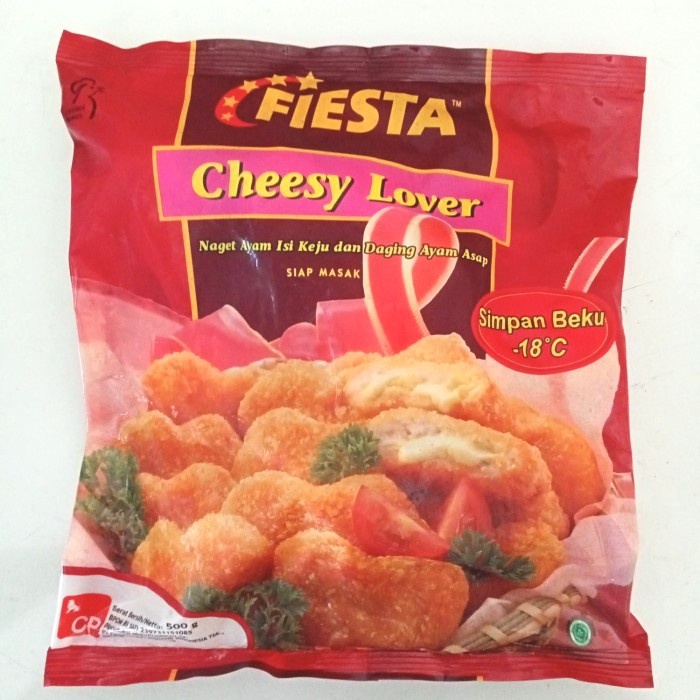 Jual Daging Asap - Fiesta Cheesy Lover Naget Ayam Isi Keju Dan Daging ...