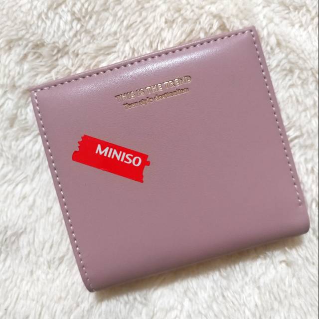 Jual MINISO WOMEN'S PREMIUM WALLET (PINK) | Shopee Indonesia