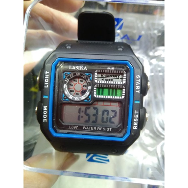 Jual Jam tangan Lasika 897 ada Box bisa pakai berenang | Shopee Indonesia