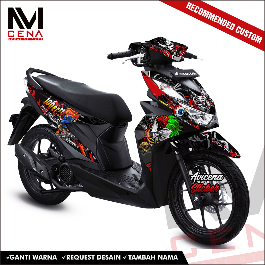 Jual Sticker Decal Beat Deluxe 2020 Decal Sticker Beat 2020 Full body ...