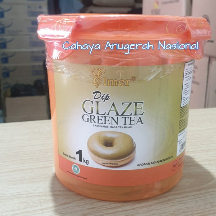 Jual Elmer Dip Glaze Green Tea 1 Kg | Shopee Indonesia