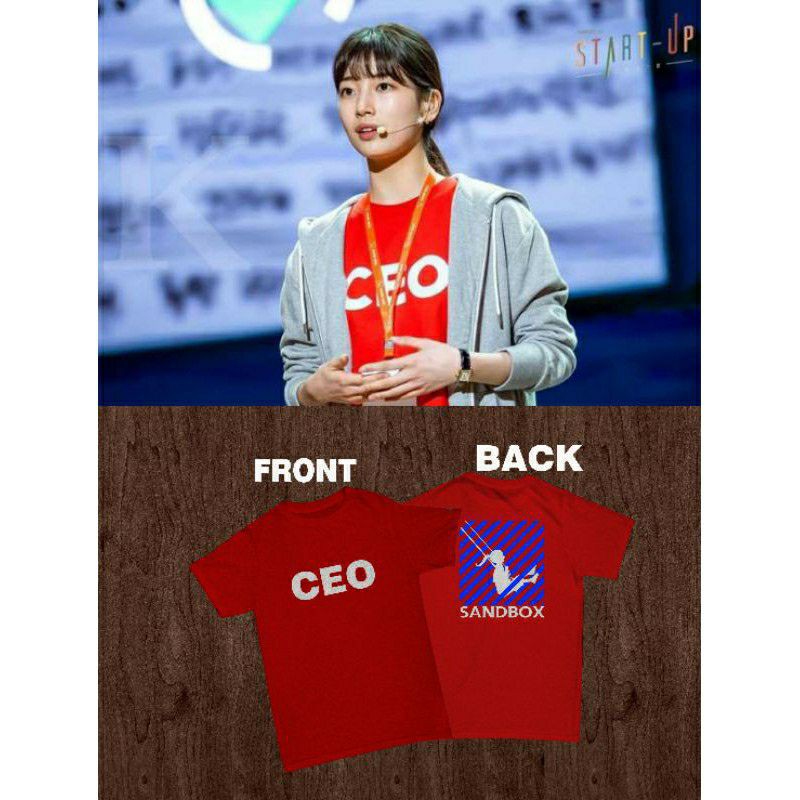 Jual Baju Kaos Drakor start up Bae suzy / Seo dal mi CEO sandbox ...