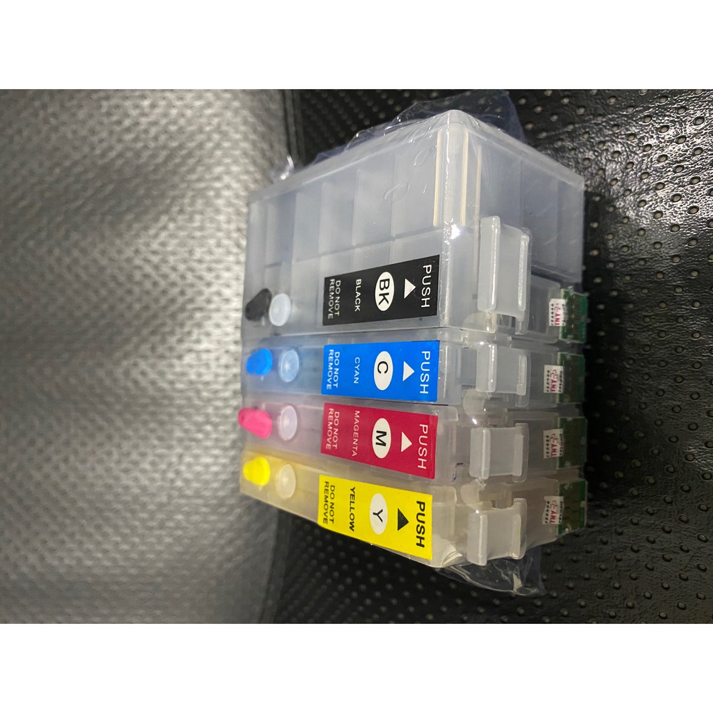 Jual EPSON T188 CYAN MAGENTA YELLOW BLACK SUDAH DENGAN CHIPS DAN TINTA ...