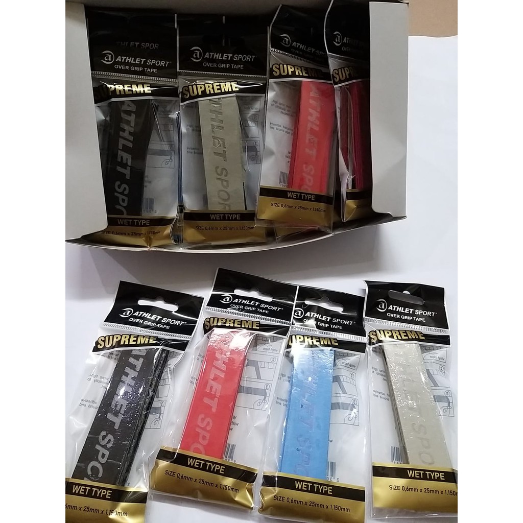 Jual Grip Karet Badminton Athlet | Shopee Indonesia