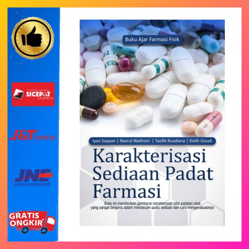 Jual Buku Karakterisasi Sediaan Padat Farmasi | Shopee Indonesia