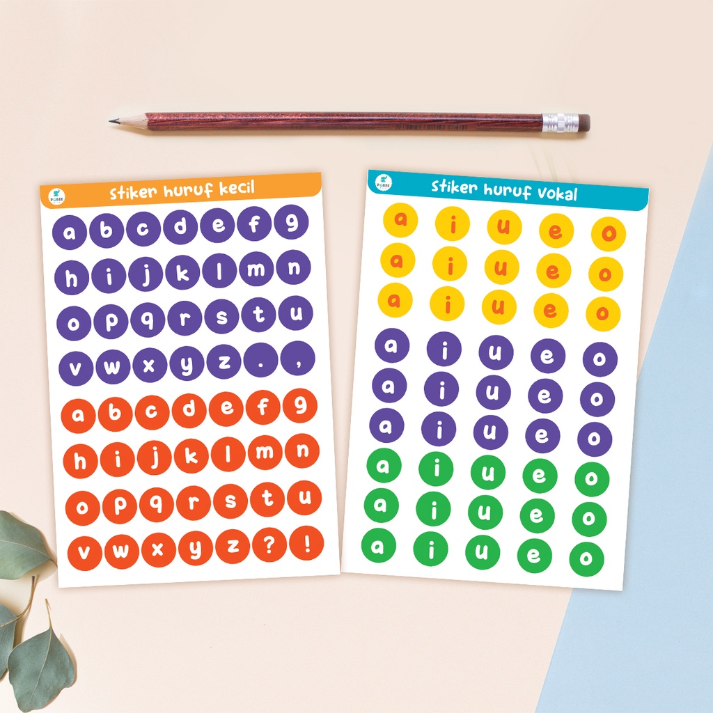 Jual Sticker Dot Alphabet | Sticker Huruf | Shopee Indonesia