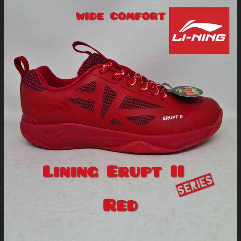 Jual Sepatu Badminton LiNing ERUPT II / 2 WIDE Series (Original ...