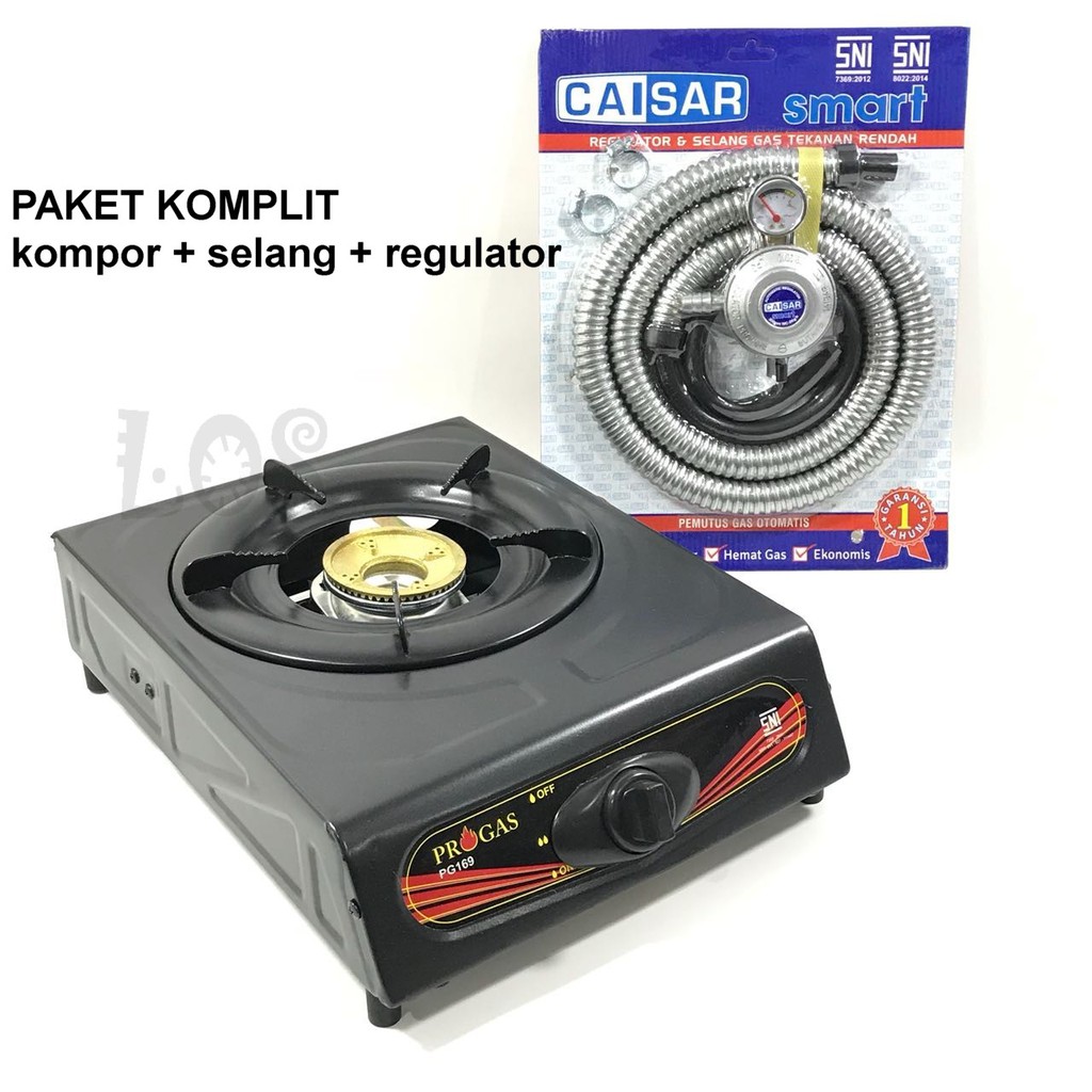 Jual kompor Gas 1 Tungku Progas (00145.00109 + 00278.00006) | Shopee ...