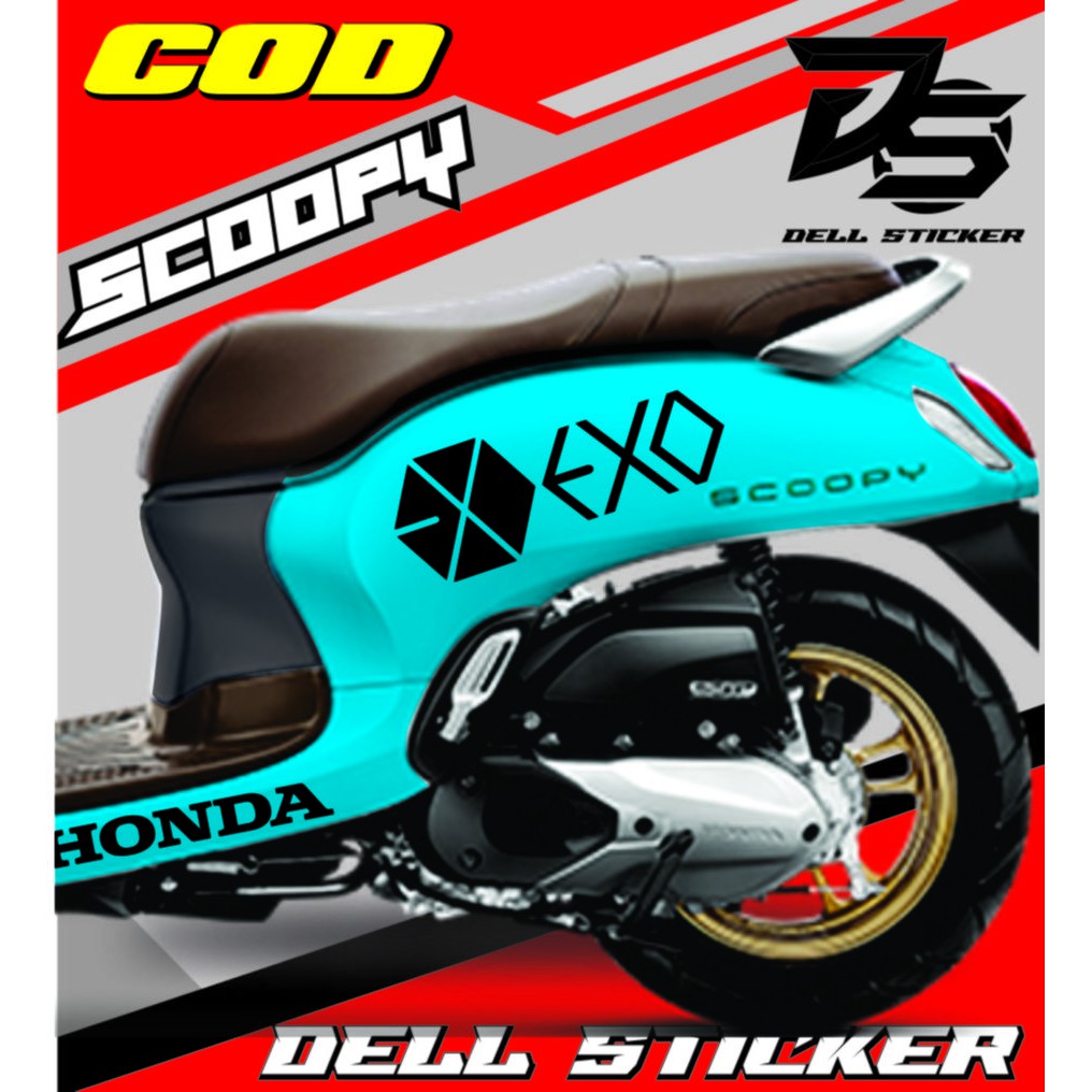 Jual sticker striping scoopy new EXO sticker scoopy striping scoopy EXO ...