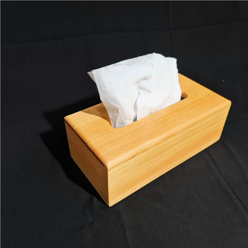 Jual Box Tisu / Tempat Tisu kayu / Wooden Tissue | Shopee Indonesia