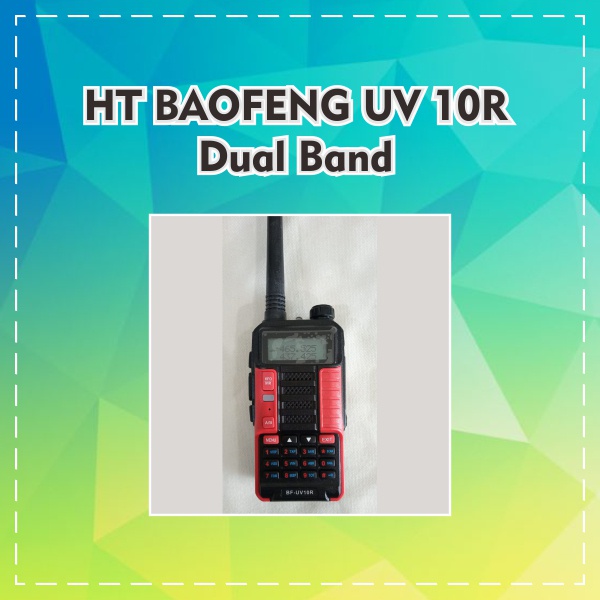 Jual HT Baofeng UV-10R UV 10R UV10R VHF UHF Dualband Dual Radio Komunikasi Original | Shopee ...