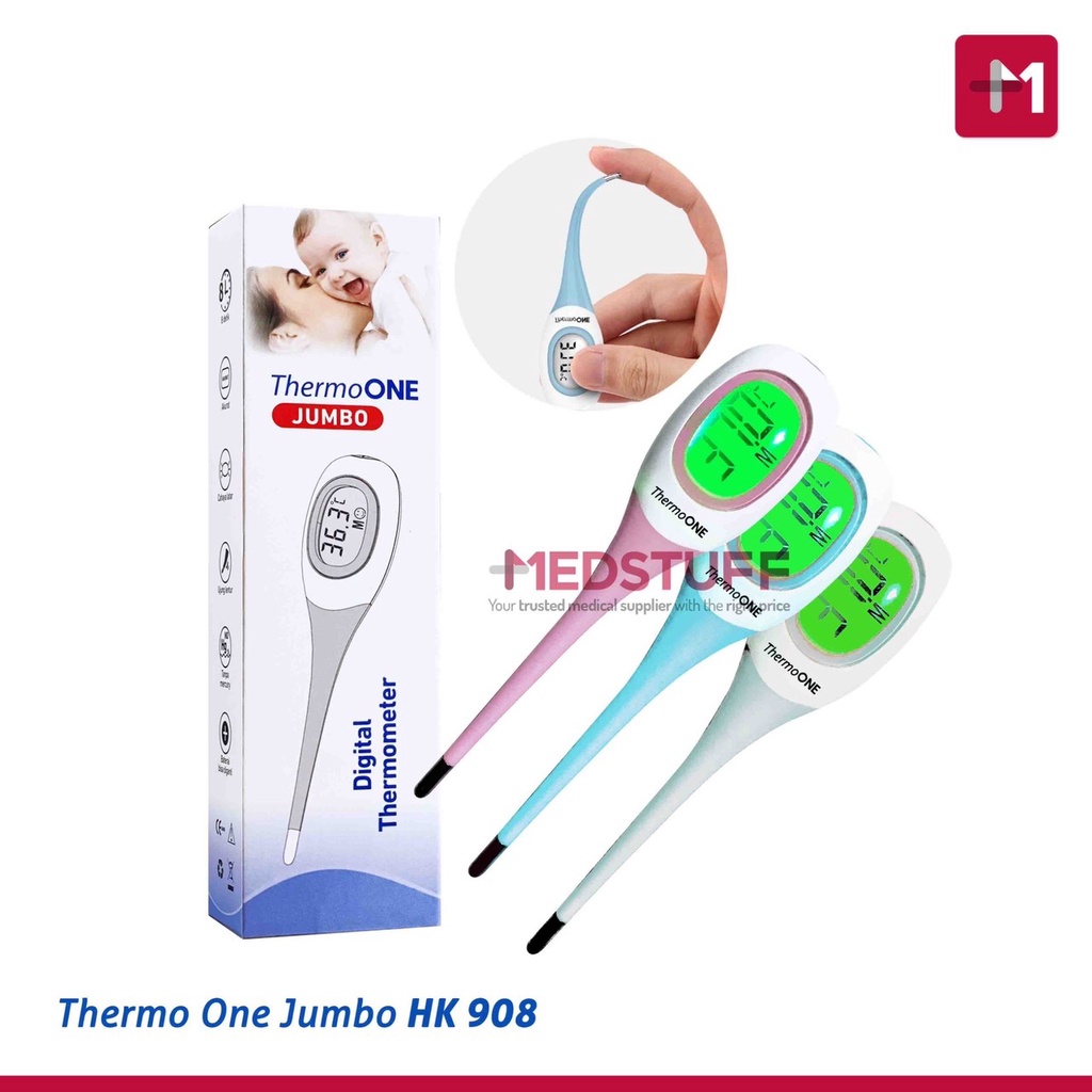 Jual Thermo One Jumbo Termometer Digital Onemed | Shopee Indonesia
